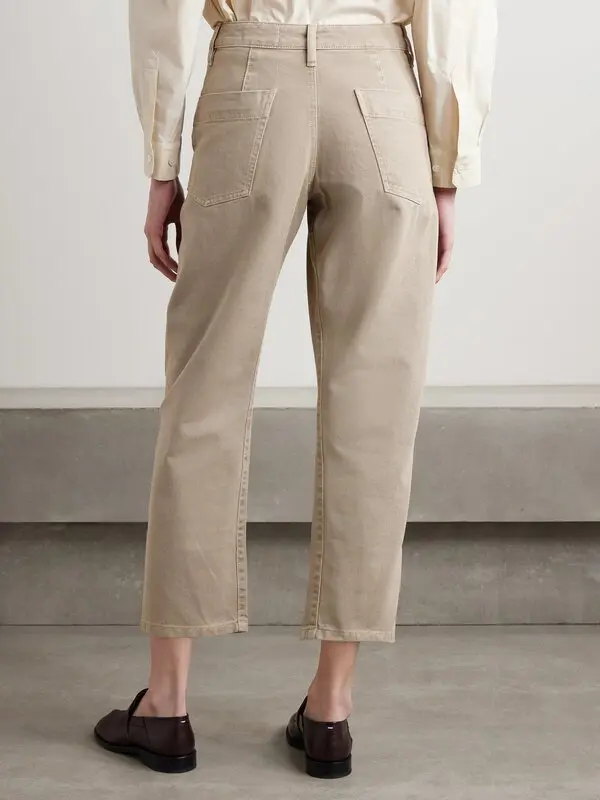 LEMAIRE Twisted Cropped High-rise Jeans