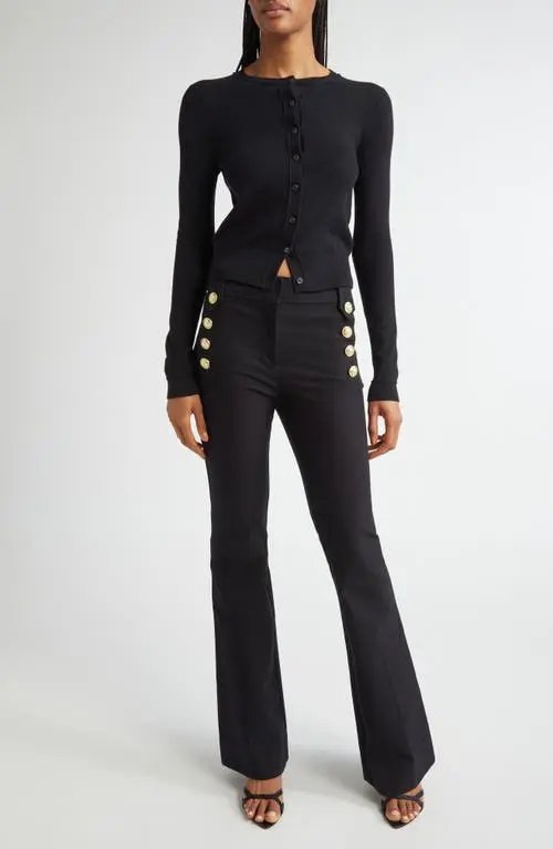 Derek Lam 10 Crosby Thibeaut Cotton & Cashmere Cardigan - Black