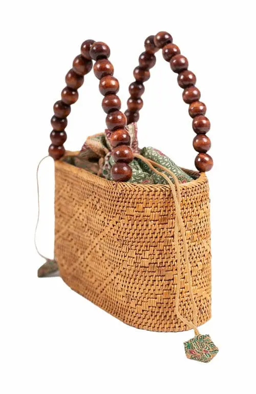 JELAVU Tatiana Satchel Bag - Natural