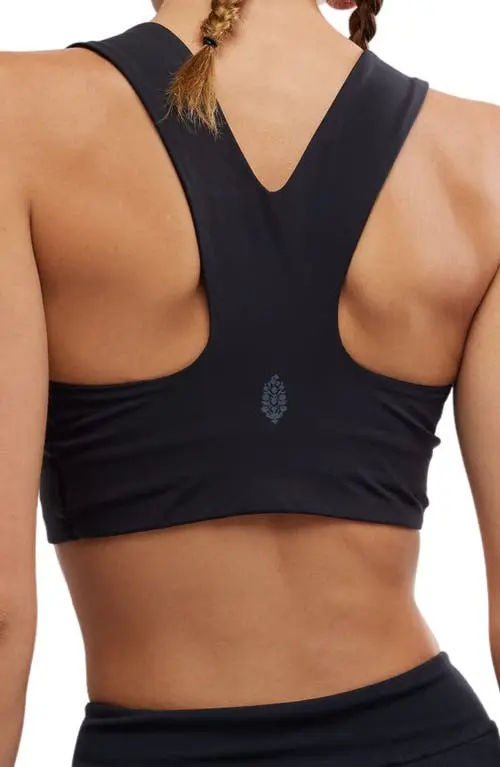 Free People Win Win Racerback Bra - Black