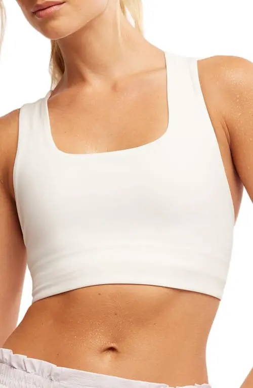 Free People Win Win Racerback Bra - White