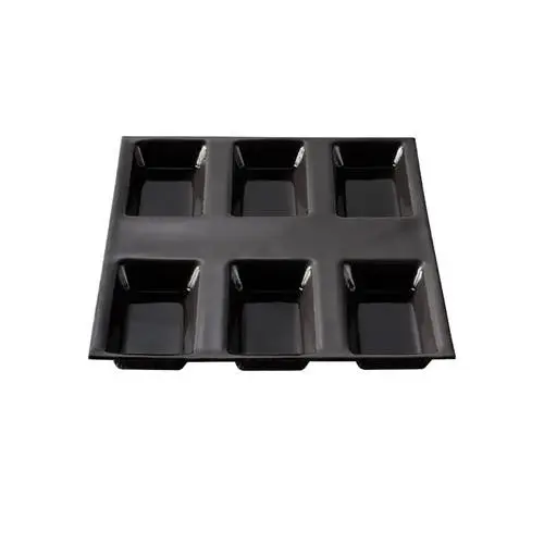 SILPAT Flexipan 6 Financiers Mold - Black