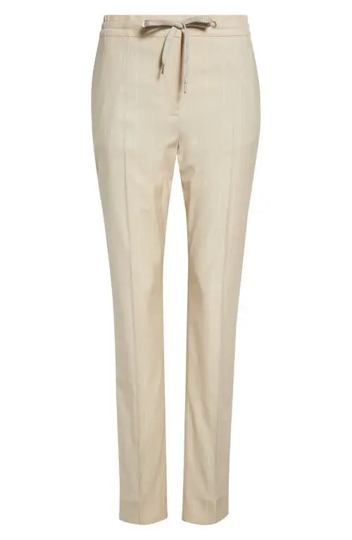 Eleventy Drawstring Waist Straight Leg Trousers