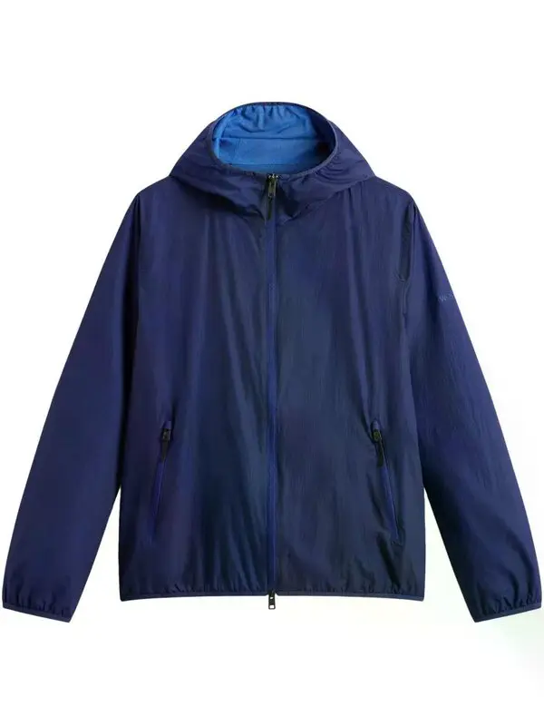 Woolrich Ultralight Hooded Jacket - Blue