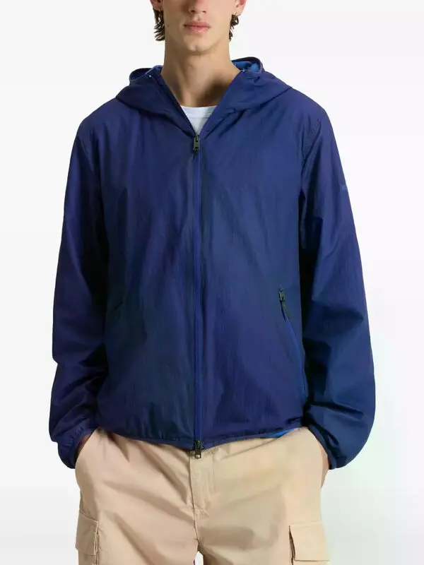 Woolrich Ultralight Hooded Jacket - Blue