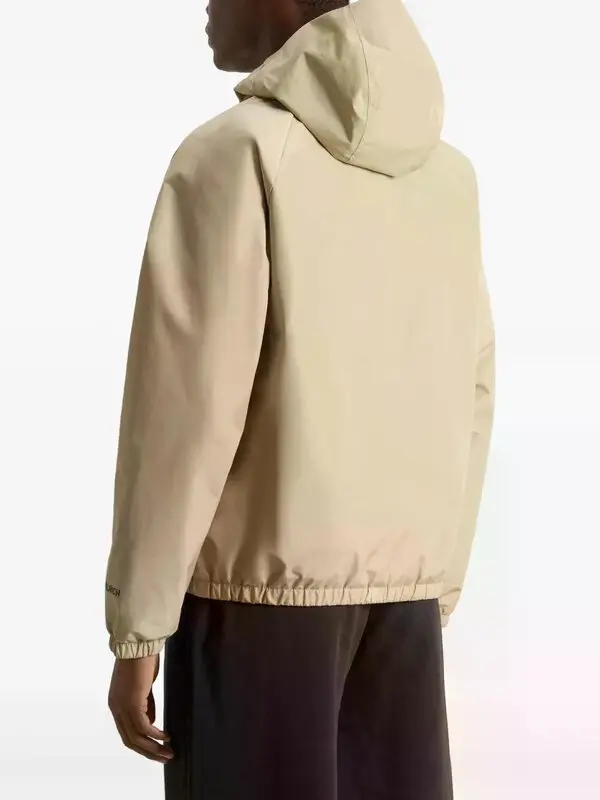Woolrich Zip-up Hooded Jacket - Neutrals