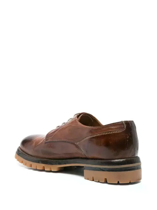 Eleventy Leather Derby Shoes