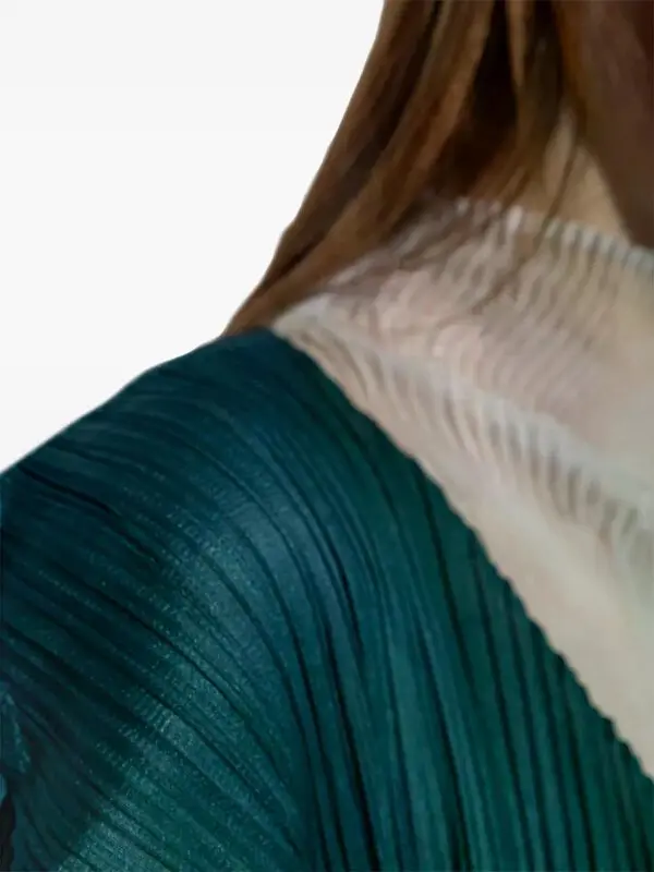 Issey Miyake Pleated Coat
