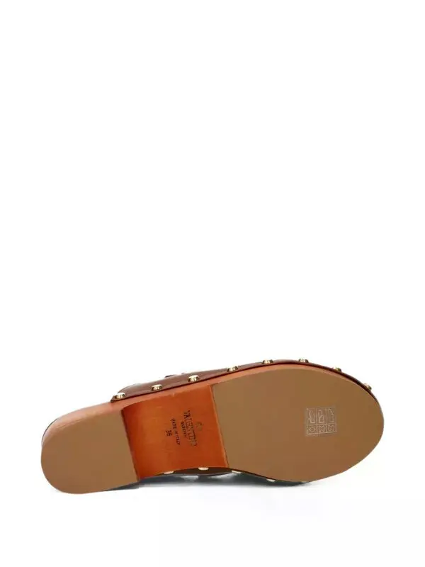 Valentino Garavani 45mm Vlogo Signature Fringed Clogs