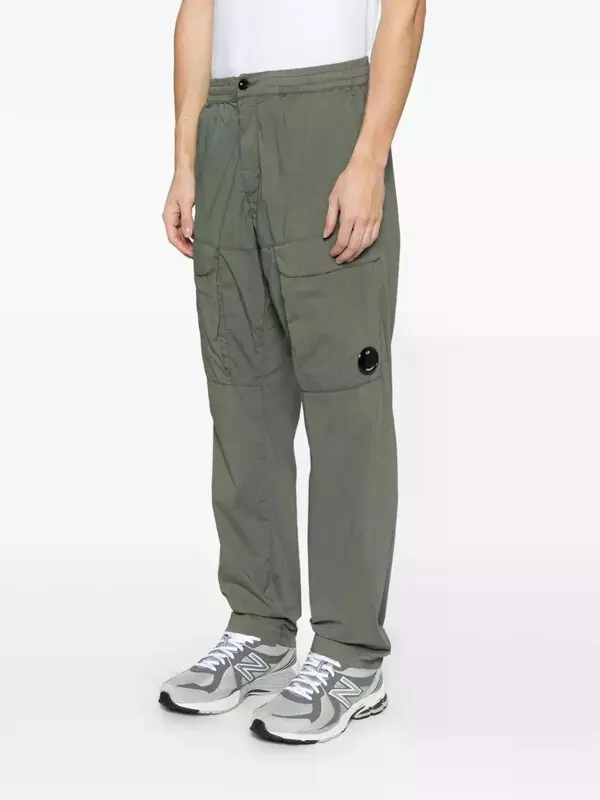 C.P. COMPANY Lens-detail Cargo Trousers - Green