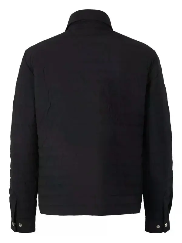 MOORER Classic Collar Jacket - Black