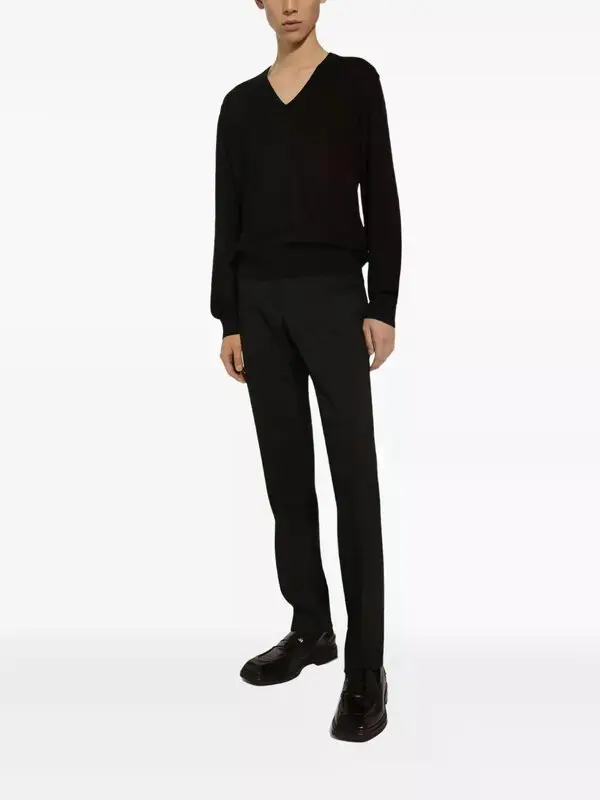 Dolce & Gabbana Wool Tailored Trousers