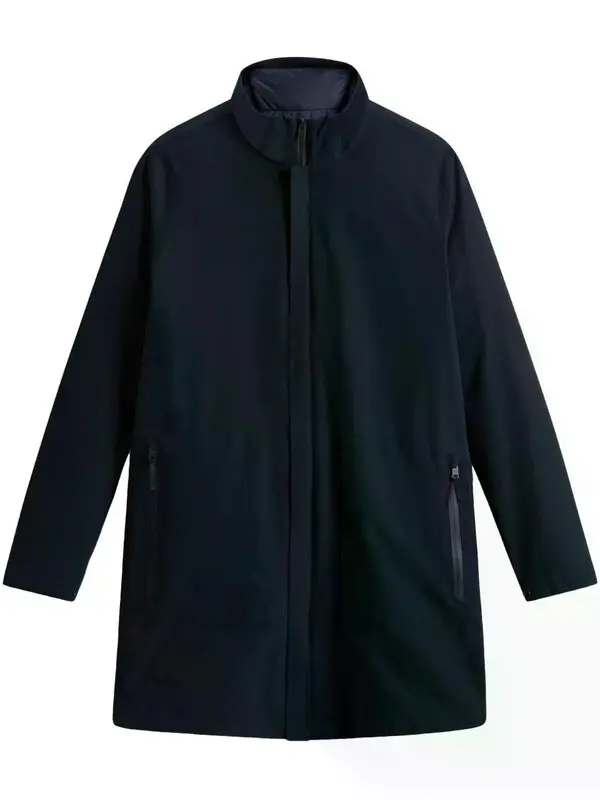 Woolrich 2-in-1 Layered Trench Coat - Blue