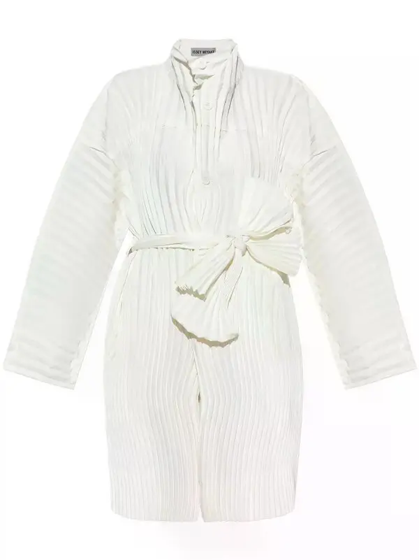 Issey Miyake Wavering Pleats Coat