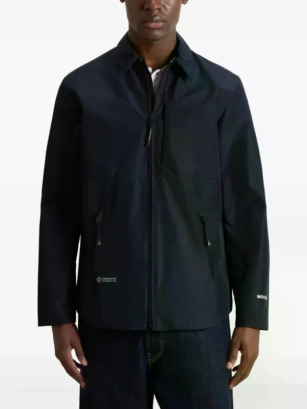 Woolrich Zip-up Shirt Jacket
