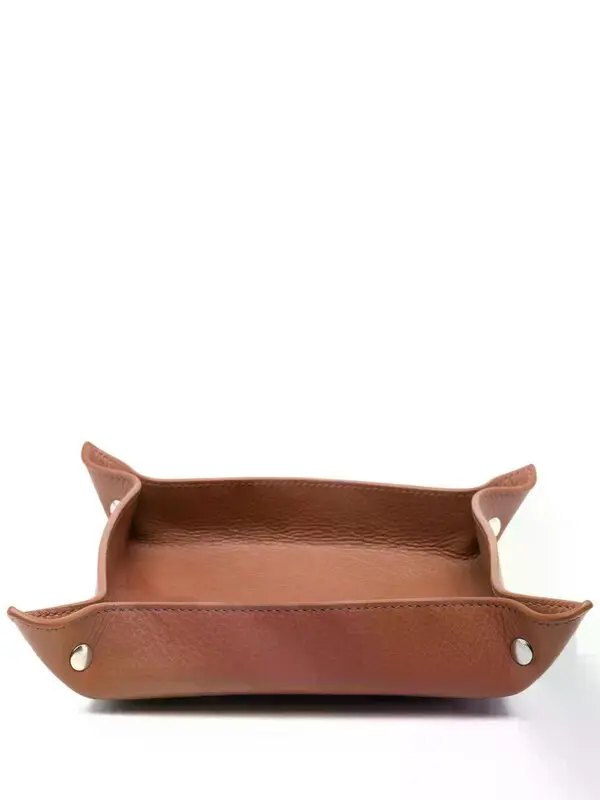 Eleventy Leather Tray - Brown