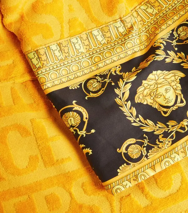 Versace Baroque Robe - Gold