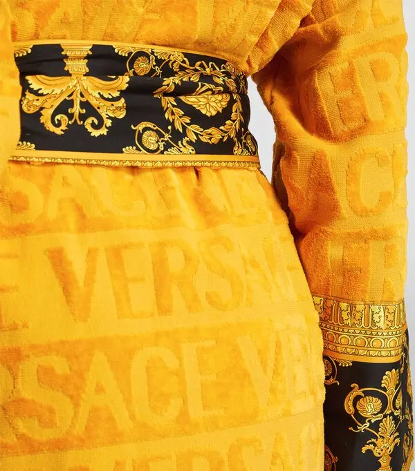 Versace Baroque Robe - Gold