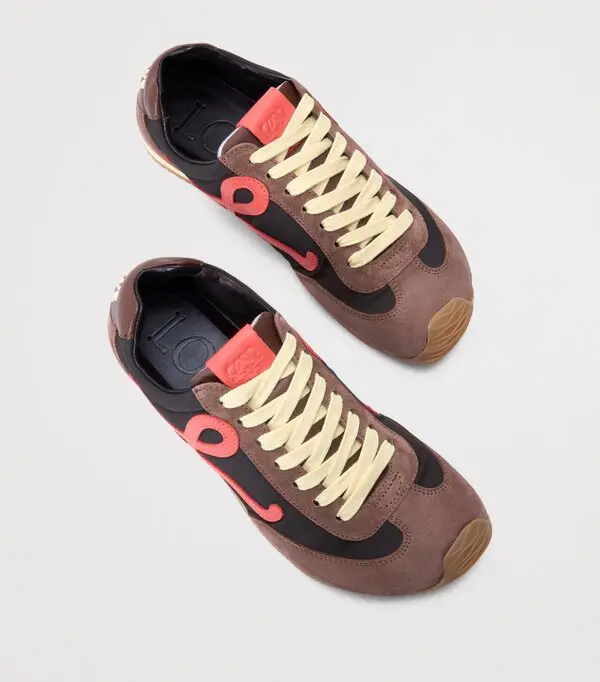 Loewe Leather Ballet Runner 2.0 Sneakers - Brown