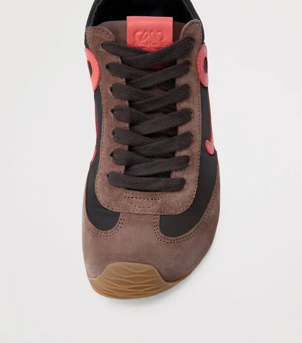 Loewe Leather Ballet Runner 2.0 Sneakers - Brown