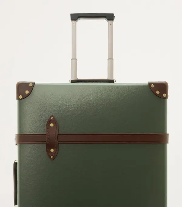 GLOBE-TROTTER Large Centenary 4-wheel Suitcase - Green