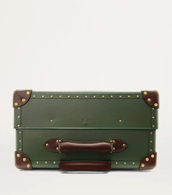GLOBE-TROTTER Large Centenary 4-wheel Suitcase - Green