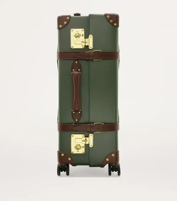 GLOBE-TROTTER Large Centenary 4-wheel Suitcase - Green