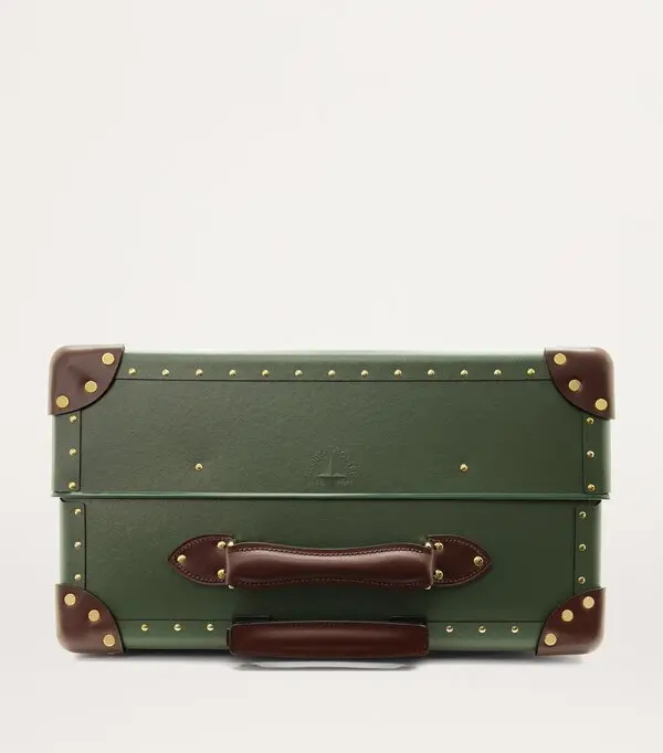 GLOBE-TROTTER Large Centenary 4-wheel Suitcase - Green