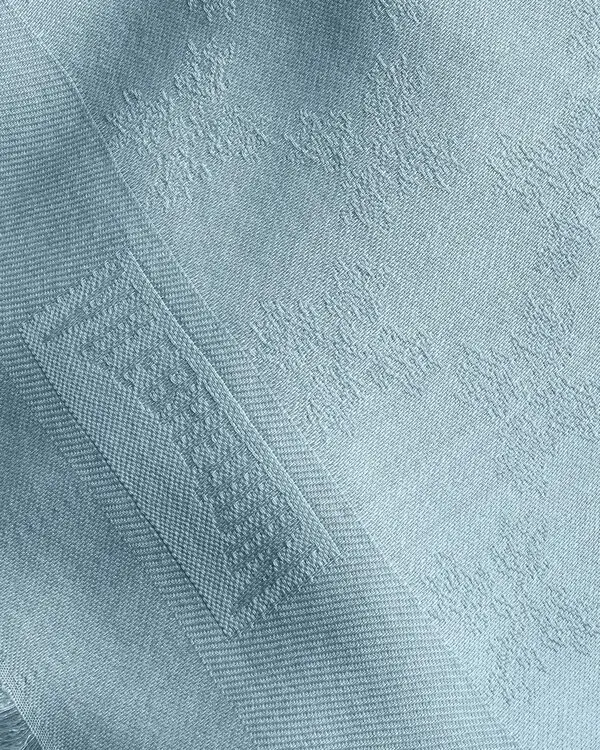Vilebrequin Wool And Silk Scarf Turtle Monogram Scarves Sublime
