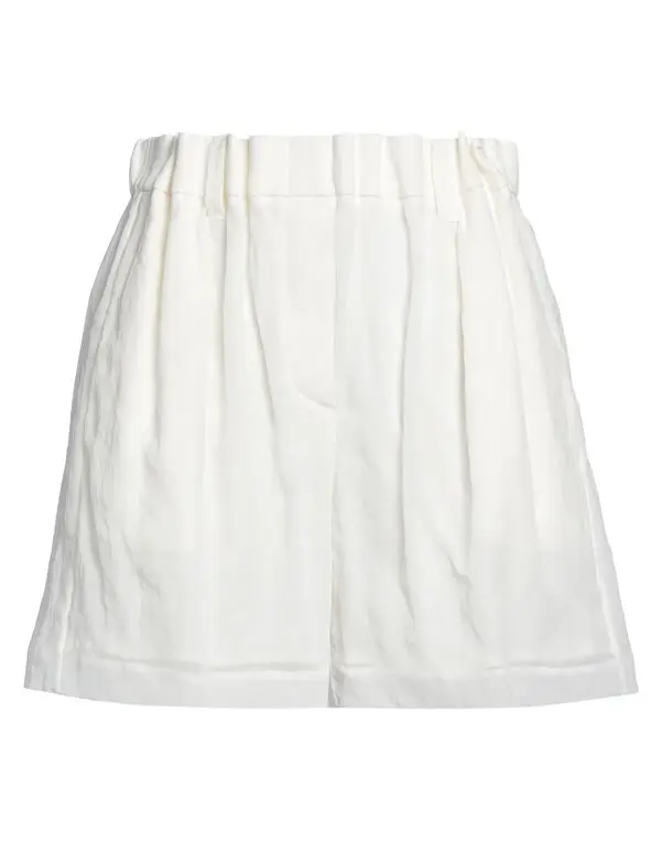 Brunello Cucinelli Cotton High-waisted Shorts