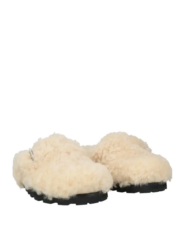 JIL SANDER Shearling Leather Clogs