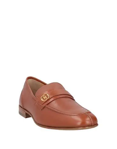 Bally Loafers In Dark Goat Skin