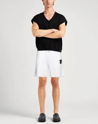 Armani Exchange French Terry Shorts - White