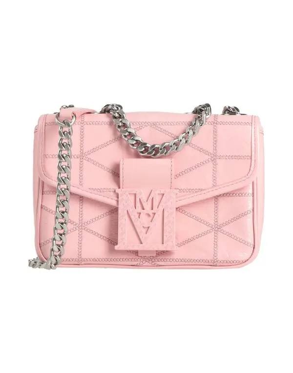 Mcm Leather Crossbody Flap Bag
