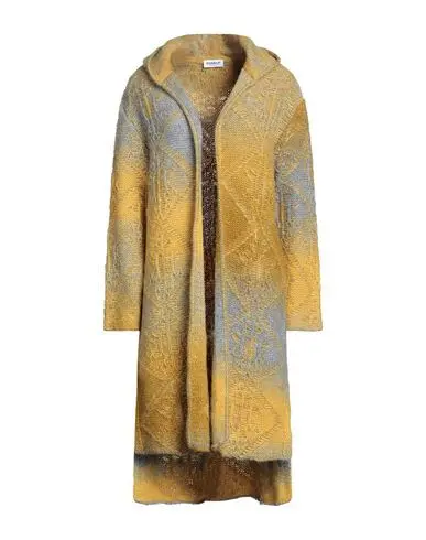 DONDUP Multicolor Knit Cardigan - Mustard