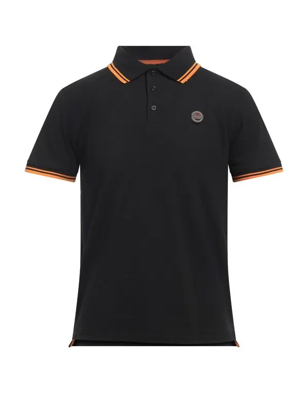 MUSEUM Polo Shirt Size Cotton - Black