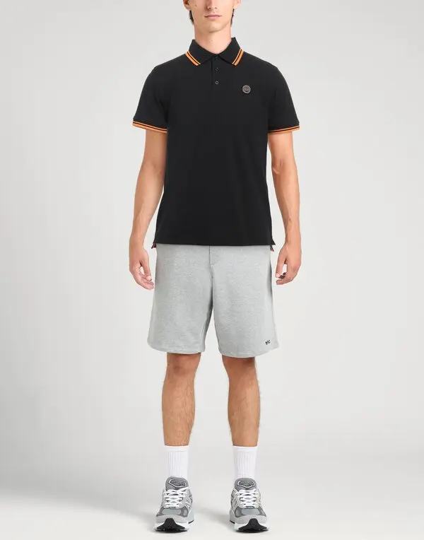 MUSEUM Polo Shirt Size Cotton - Black