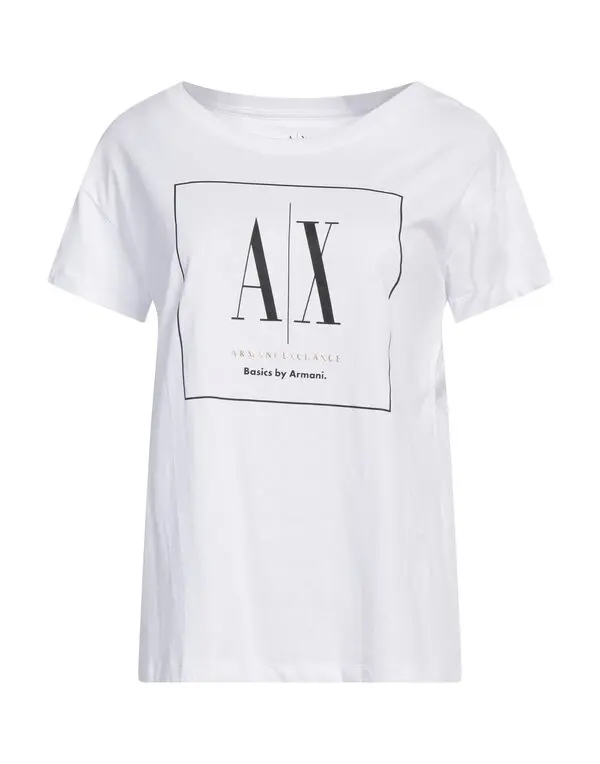 Armani Exchange Logo-print Cotton T-shirt - White