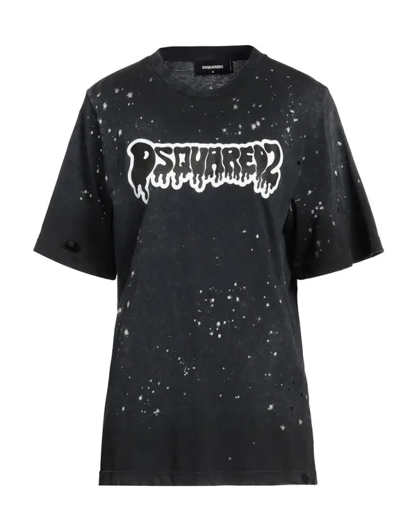 Dsquared2 Logo-print Tie-dyed Cotton T-shirt