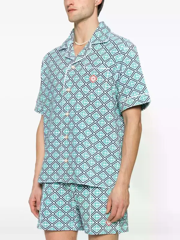 Casablanca Monogram Towelling Shirt