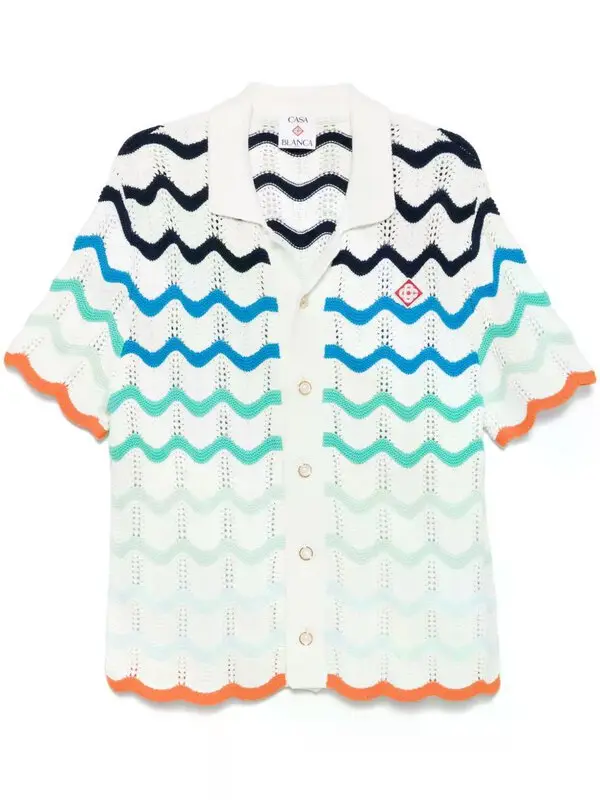 Casablanca Gradient Wave Shirt