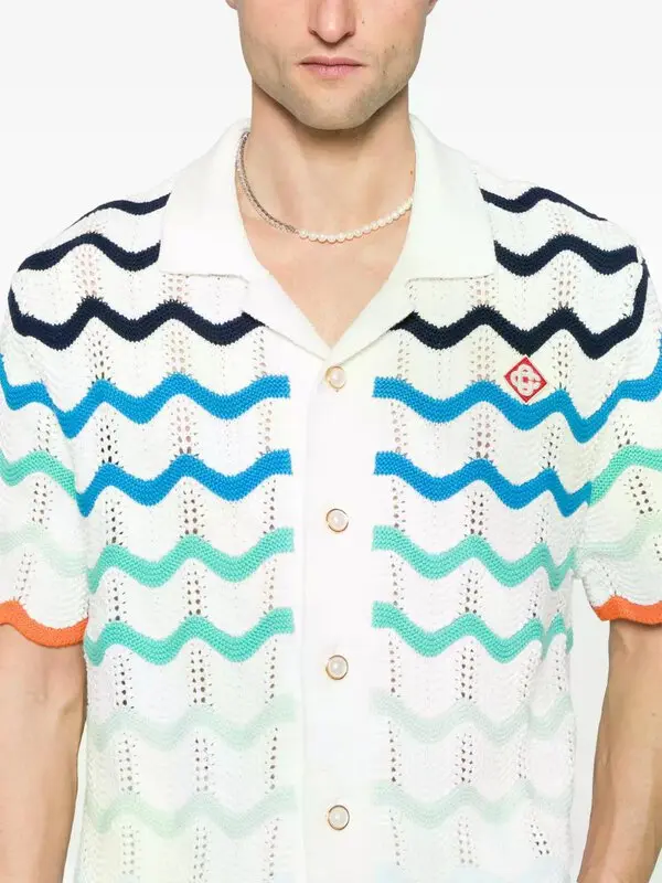 Casablanca Gradient Wave Shirt