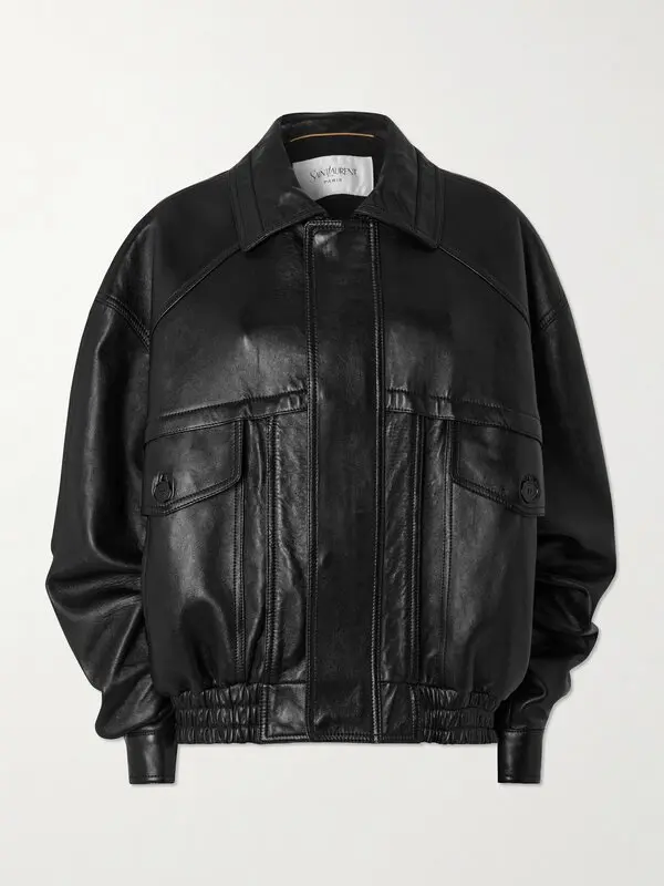 Saint Laurent Leather Jacket