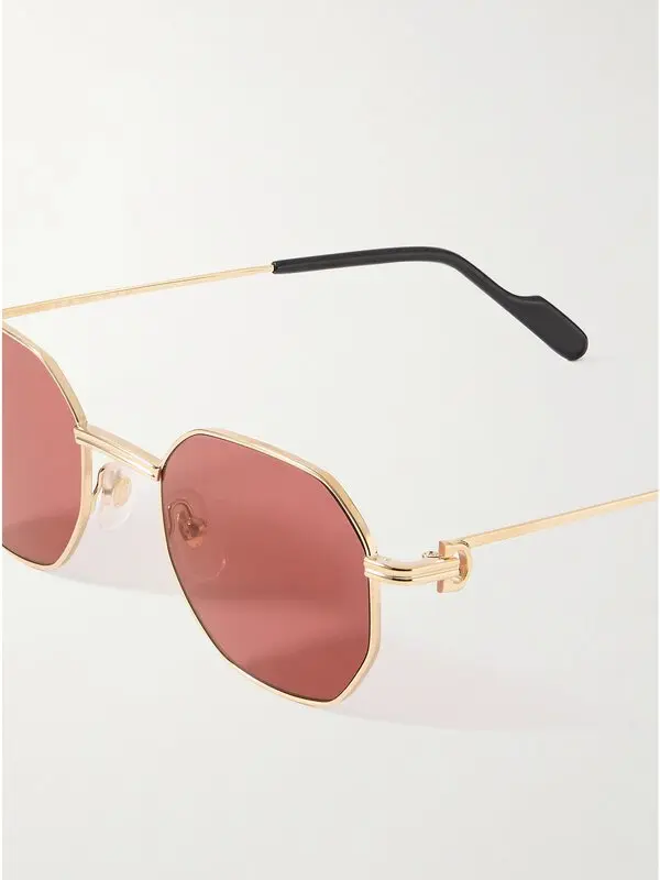 Cartier Hexagon-frame Sunglasses