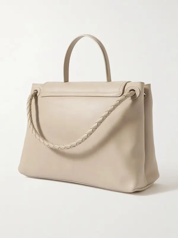 Bottega Veneta Ciao Ciao Medium Intrecciato Leather Tote - Neutrals
