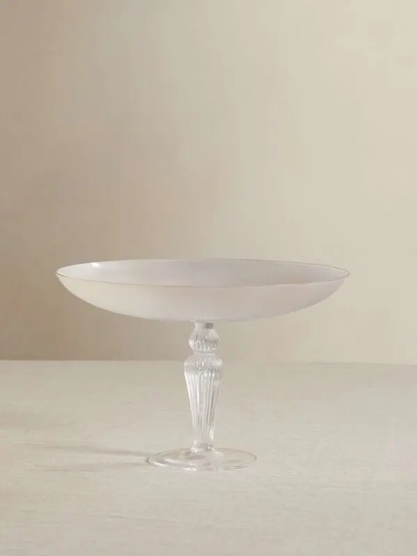 Brunello Cucinelli Murano Glass Stand - Beige