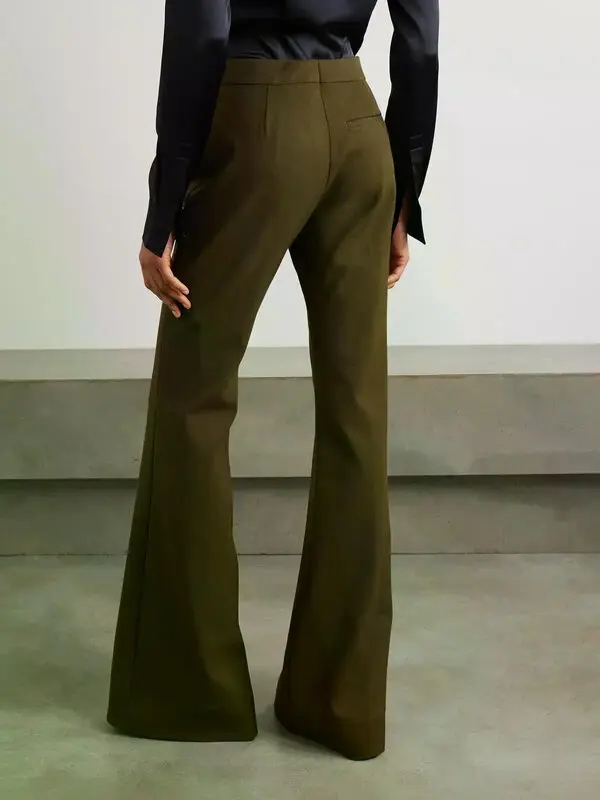 Burberry Twill Flared Pants