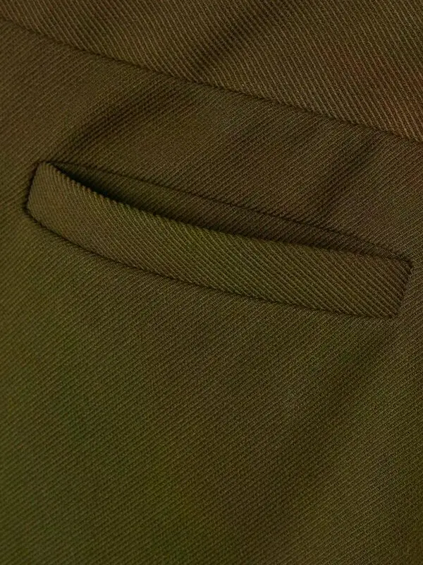 Burberry Twill Flared Pants