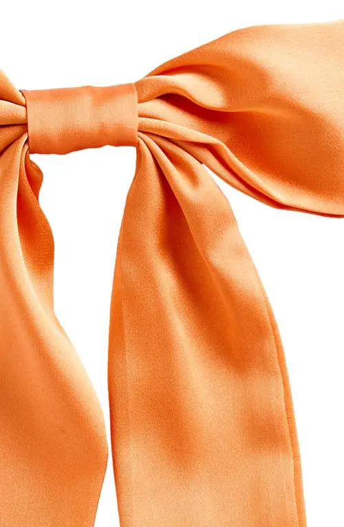 L. Erickson Kaia Bow Barrette - Melon