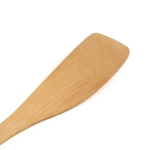 BERARD Contour Olive Wood Curved Spatula